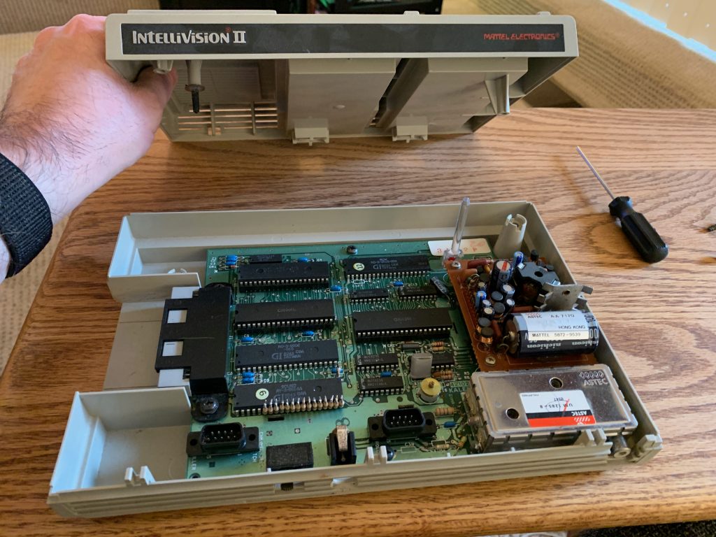 Repairing the Intellivision: Vintage Gaming Console | SaskaPriest