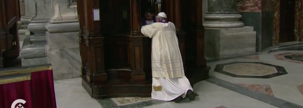 Homily from Mar. 30, 2014: Pope Francis Goes to Confession?! | SaskaPriest